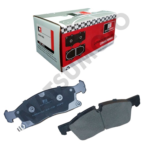 Pastillas de freno, cerámica